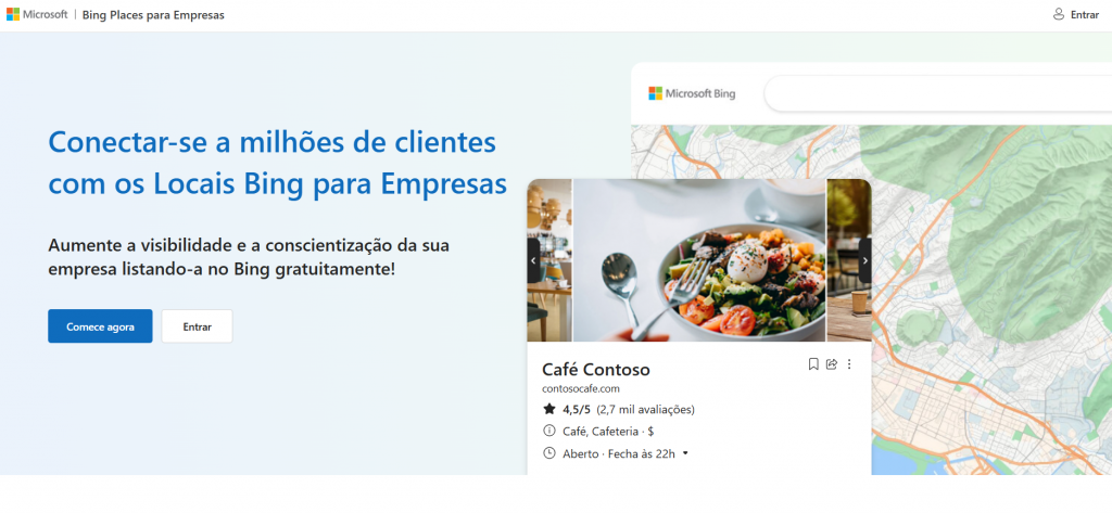 Conheça o novo Bing Places for Business em 2025